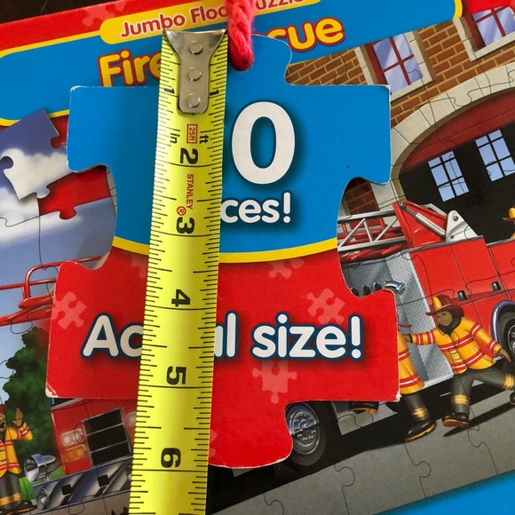 The Learning Journey | Other | Jumbo Floor Puzzles Fire Engine Rescue ...